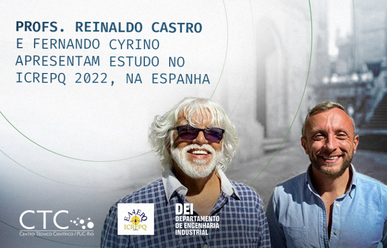 Professores do Departamento de Engenharia Industrial apresentaram estudo para estimar perdas ...